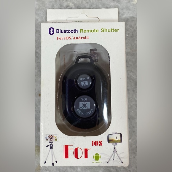 bluetooth | Other | New In Box Bluetooth Remote Shutter For Iosandroid ...